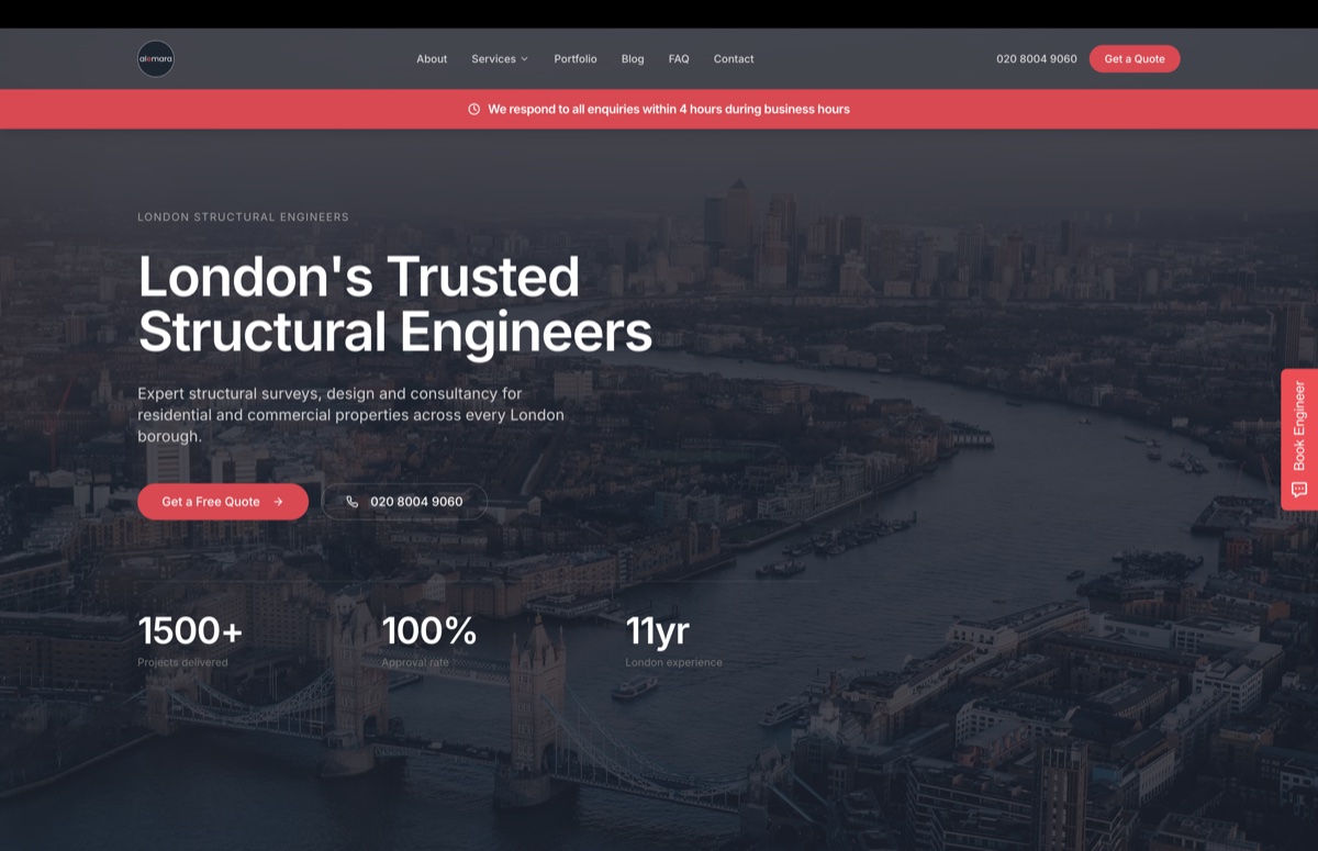 Structural Engineers London | Structural Surveys | Alemara Engineers
